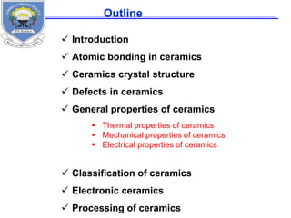 introduction to ceramics | PPTX