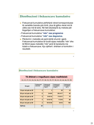 Fazat e studimit statistikor | PDF