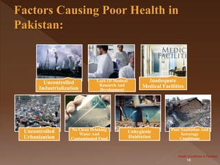 Health condition in pakistan | PPTX