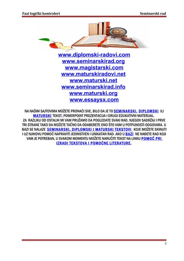 Fazi logicki kontroleri hr | PDF