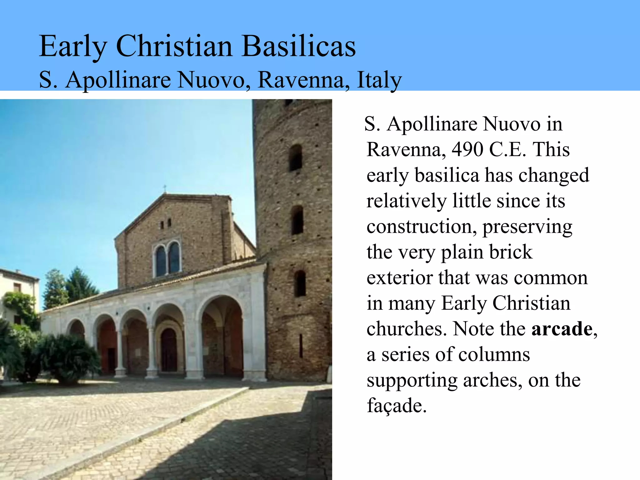Chapter Six: Early Christian and Byzantine Architecture | PPT