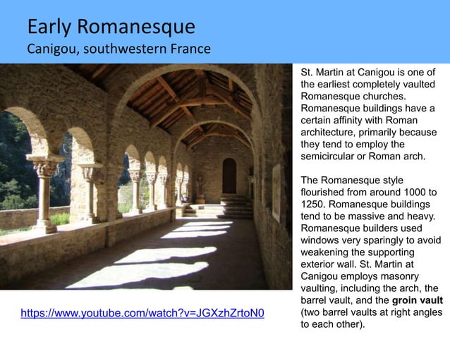 Chapter Eight: Early Medieval and Romanesque Architecture | PPT | Christianity | Religion ...