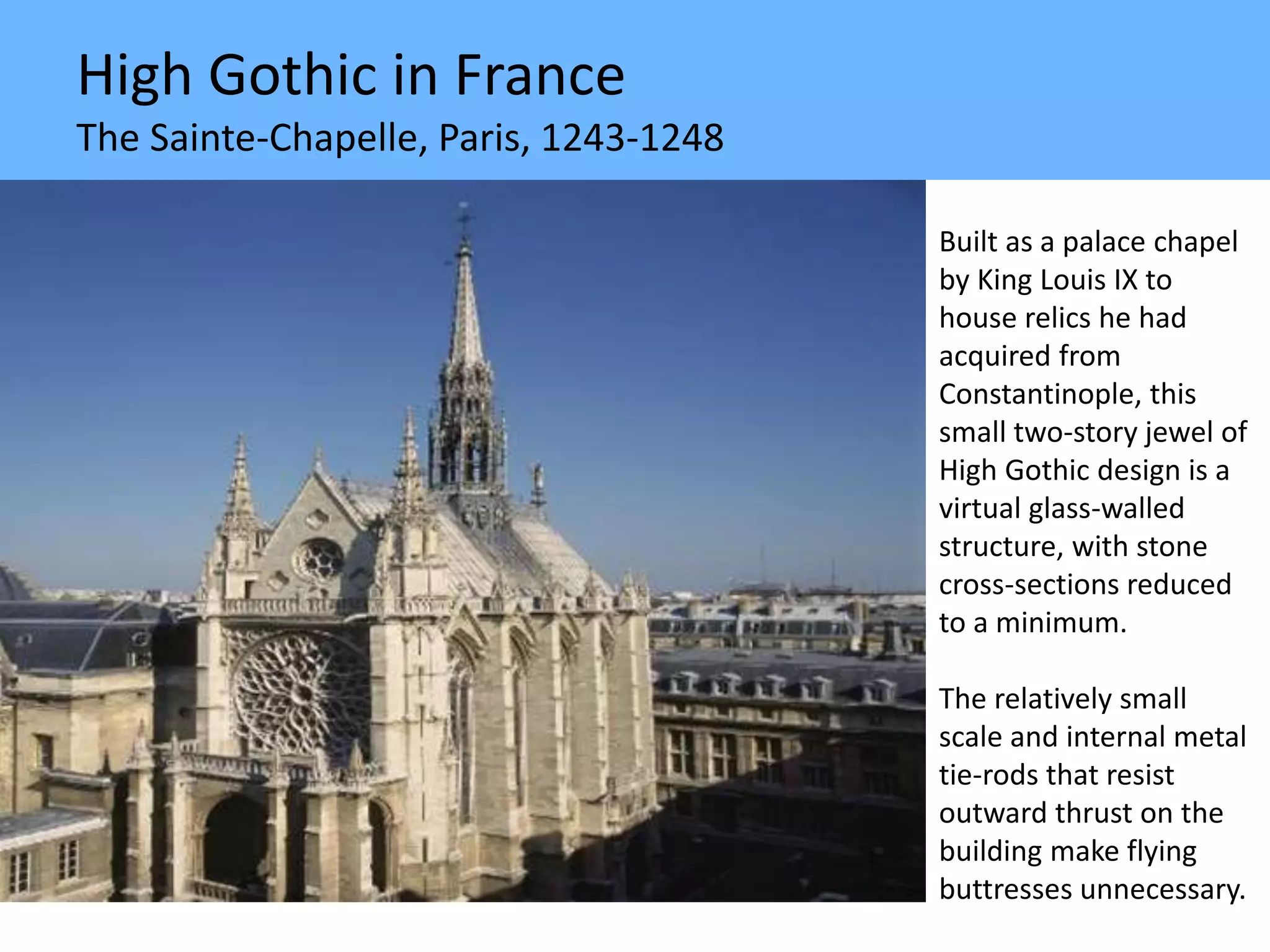 Chapter Nine: Gothic Architecture | PPT