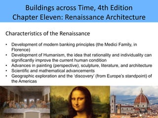 Renaissance Architecture Characteristics