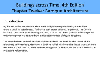 Chapter 12: Baroque Architecture | PPT