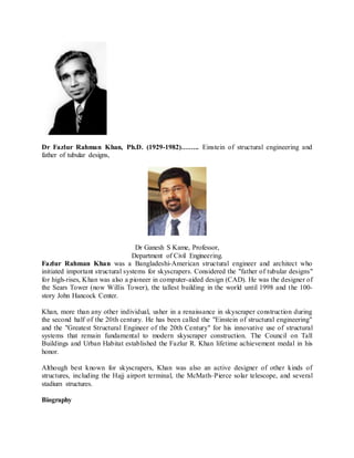 Fazlur khan | DOCX