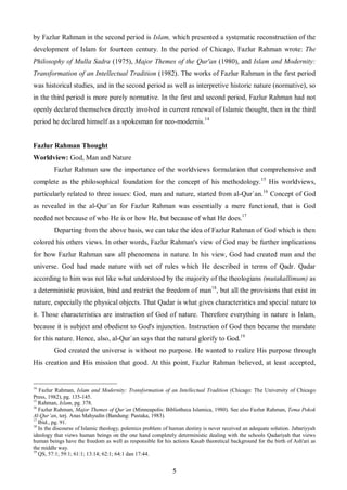 Fazlur rahman | PDF