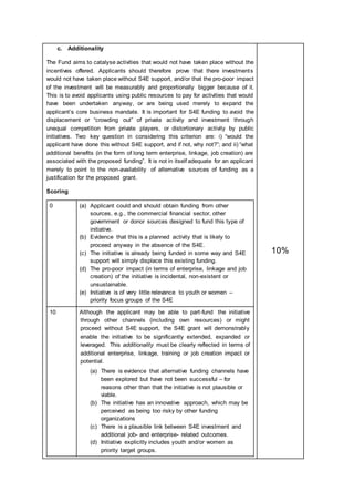 Impact assessment criteria december 10 | PDF