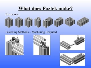 Faztek T-Slotted Aluminum Extrusion Overview | PPT