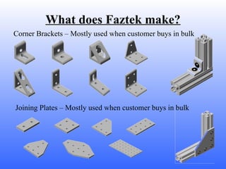 Faztek T-Slotted Aluminum Extrusion Overview | PPT