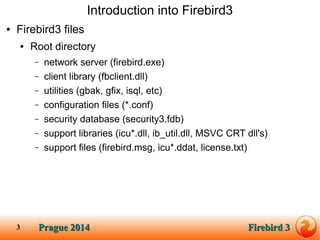 SuperServer in Firebird 3 | PPT