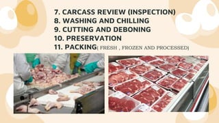 MANUFACTURE OF POULTRY PRODUCTS | PPT