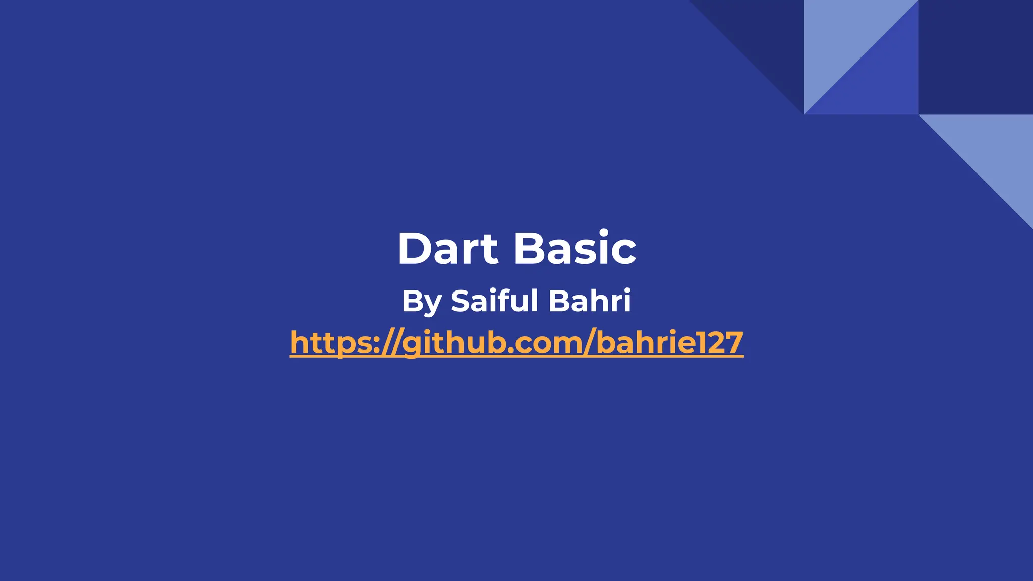 FB-CWB-Dart-Language-Programming.pdf dart flutter sampai jago | PPT