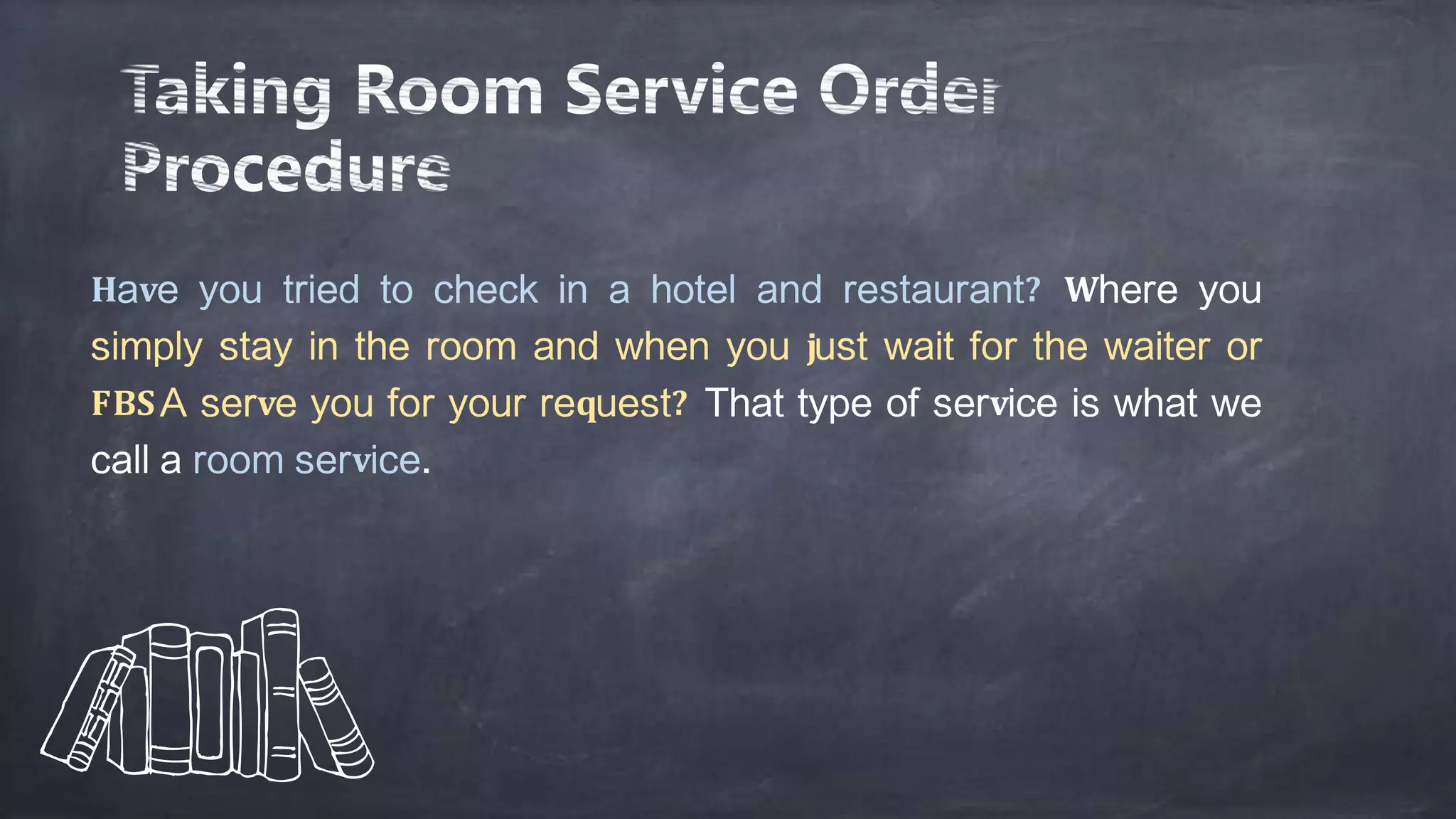F&B - ROOM SERVICE.pptx