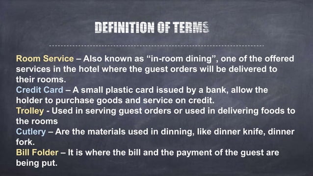 F&B - ROOM SERVICE.pptx