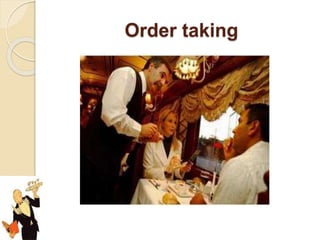 sequence of service in Restaurant | PPTX