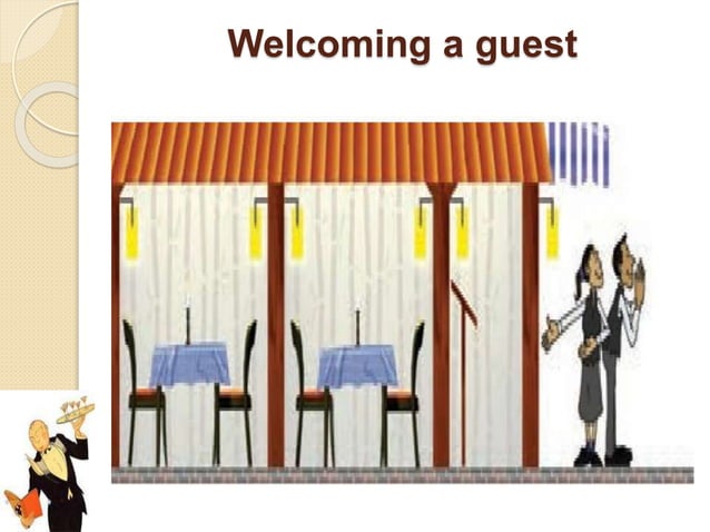 sequence of service in Restaurant | PPTX