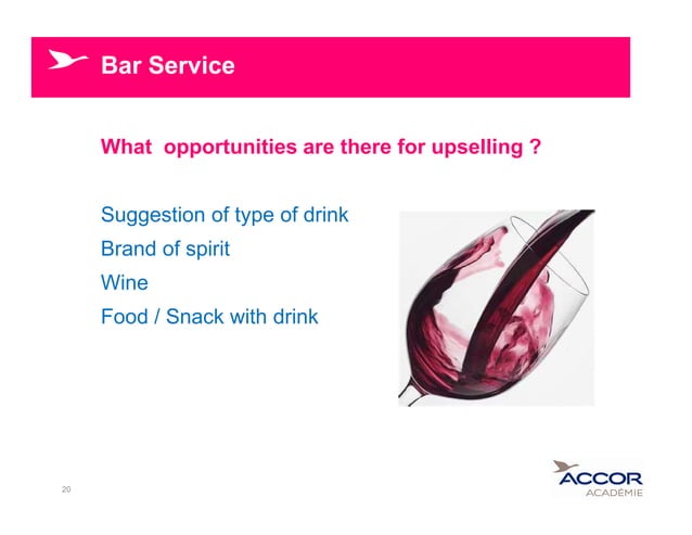 Up selling FnB Service training | PDF