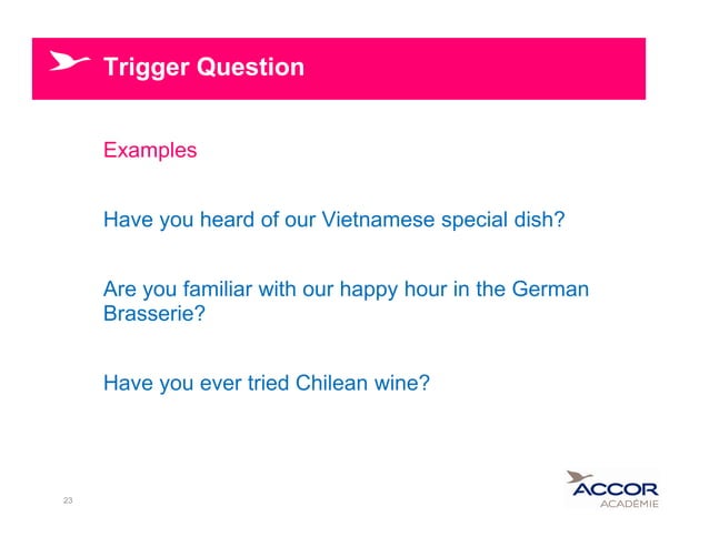 Up selling FnB Service training | PDF