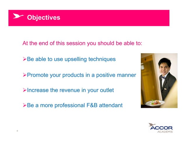 Up selling FnB Service training | PDF