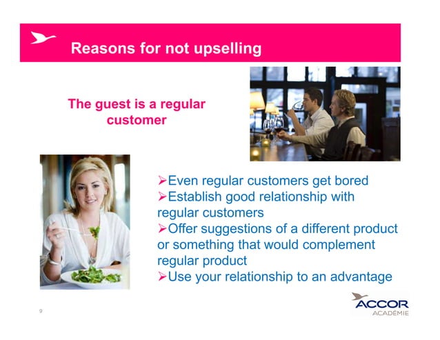 Up selling FnB Service training | PDF