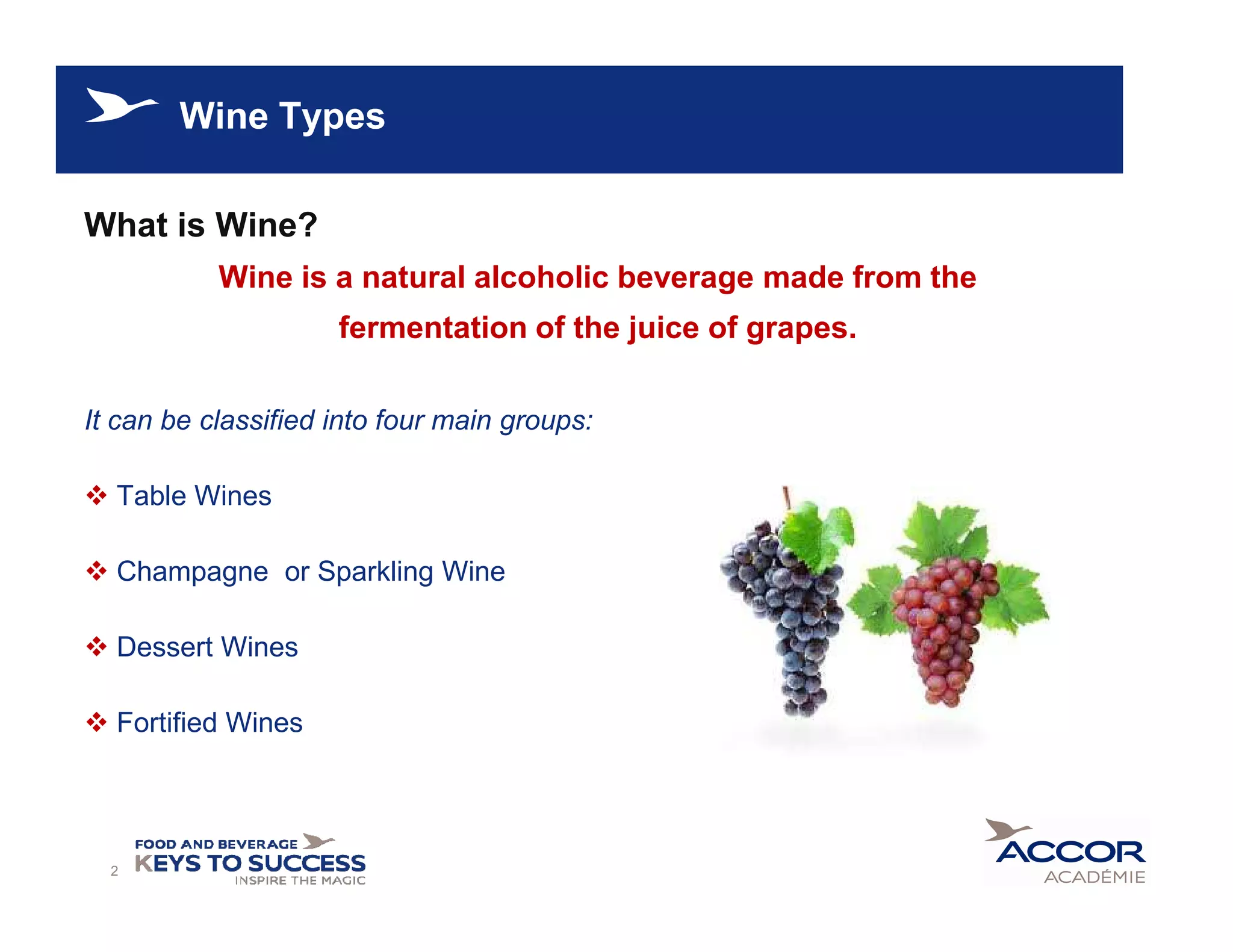 wine and wine service training | PDF