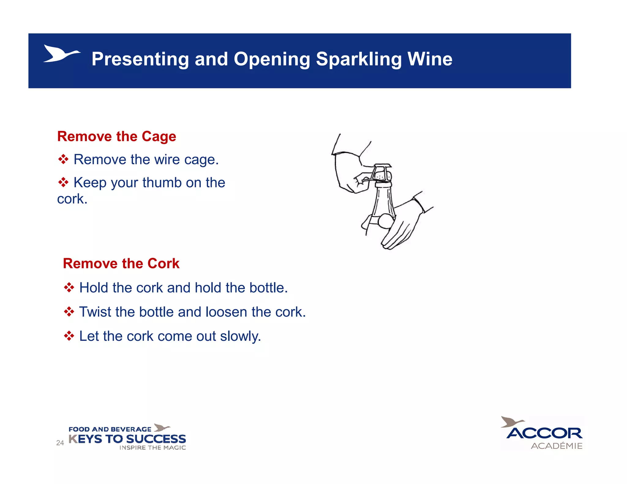 wine and wine service training | PDF