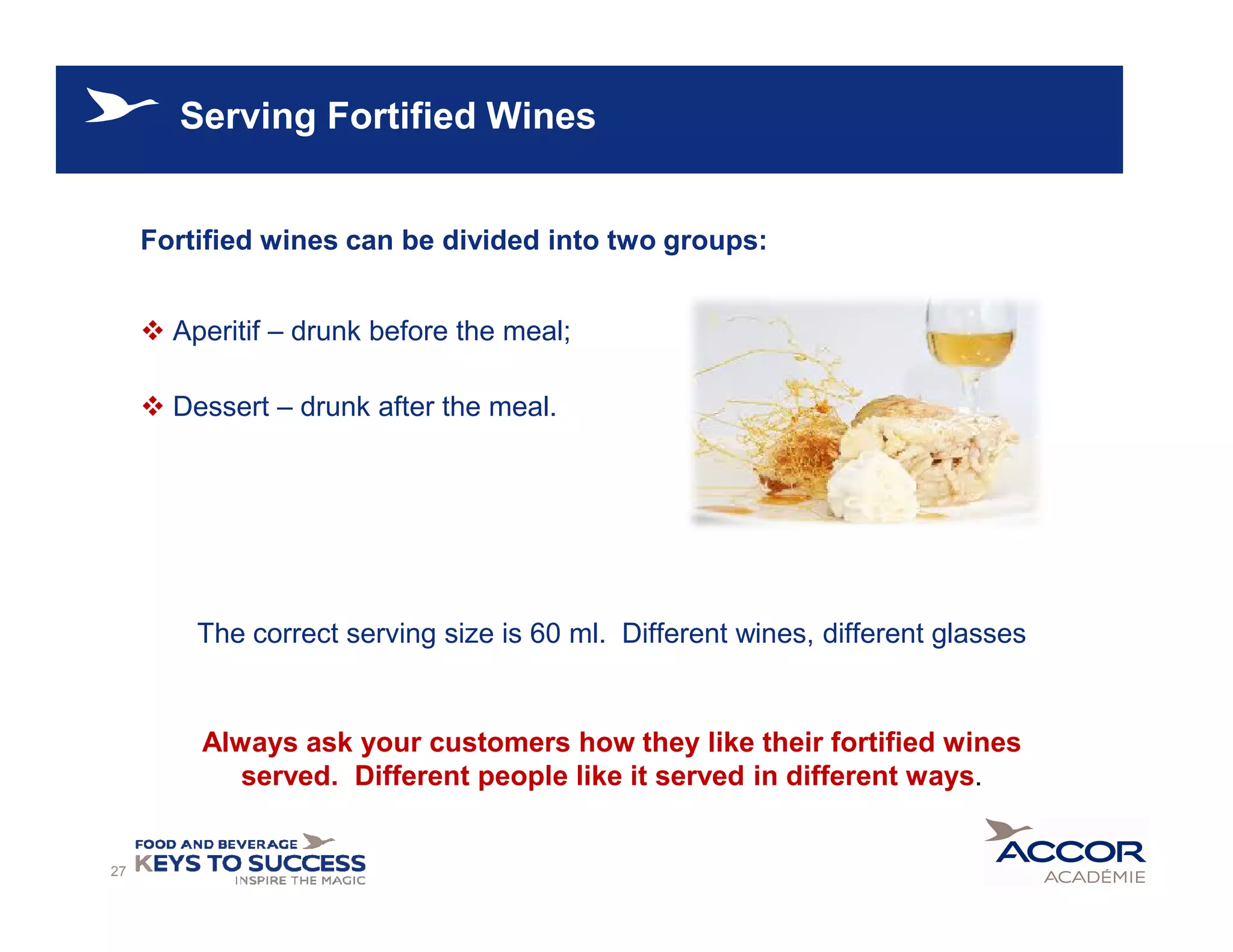 wine and wine service training | PDF