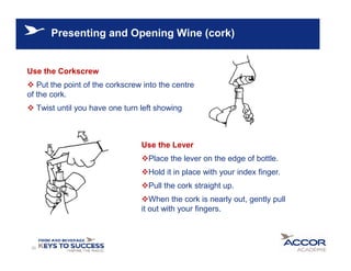 wine and wine service training | PDF