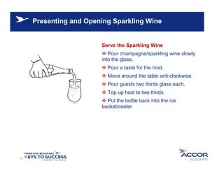 wine and wine service training | PDF