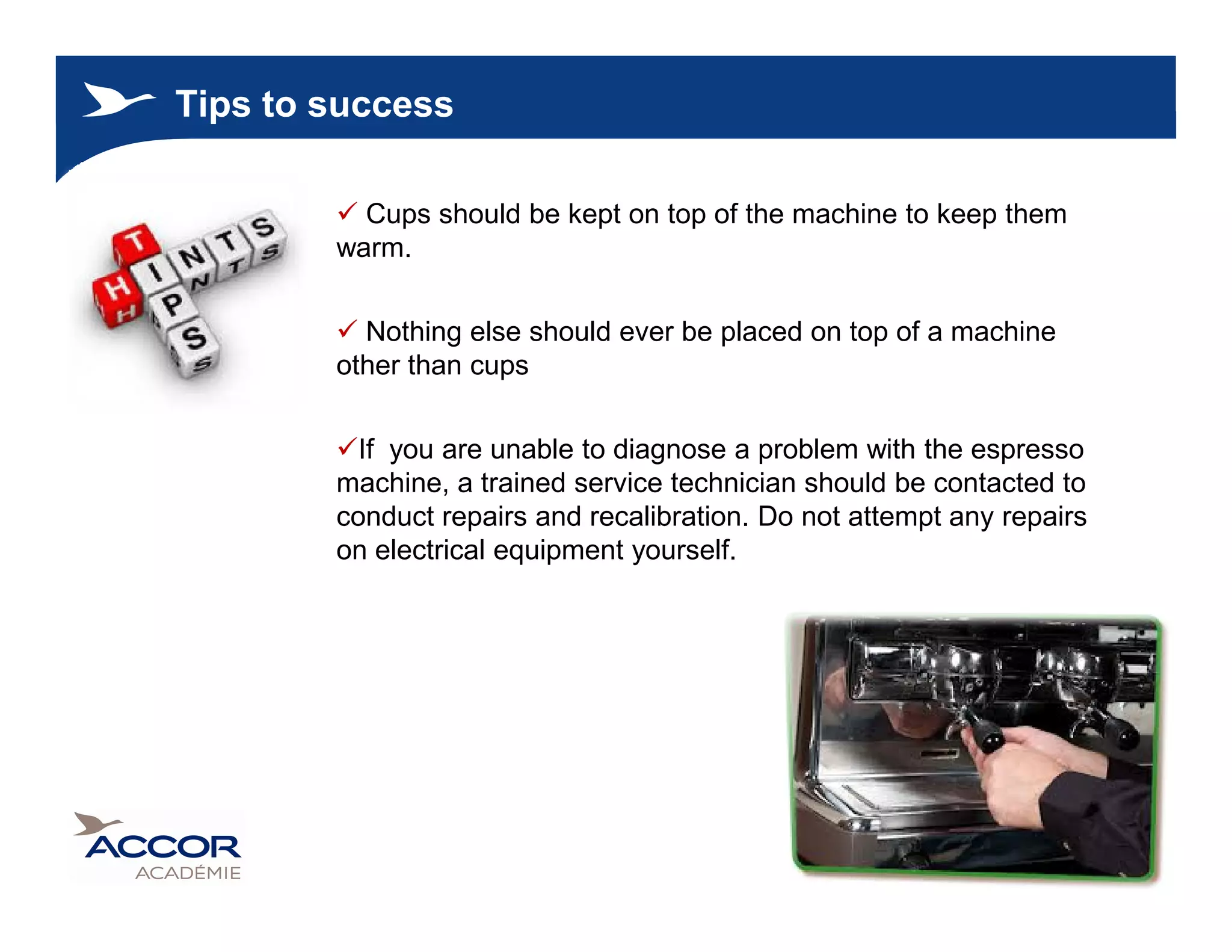 Espresso coffee training | PDF