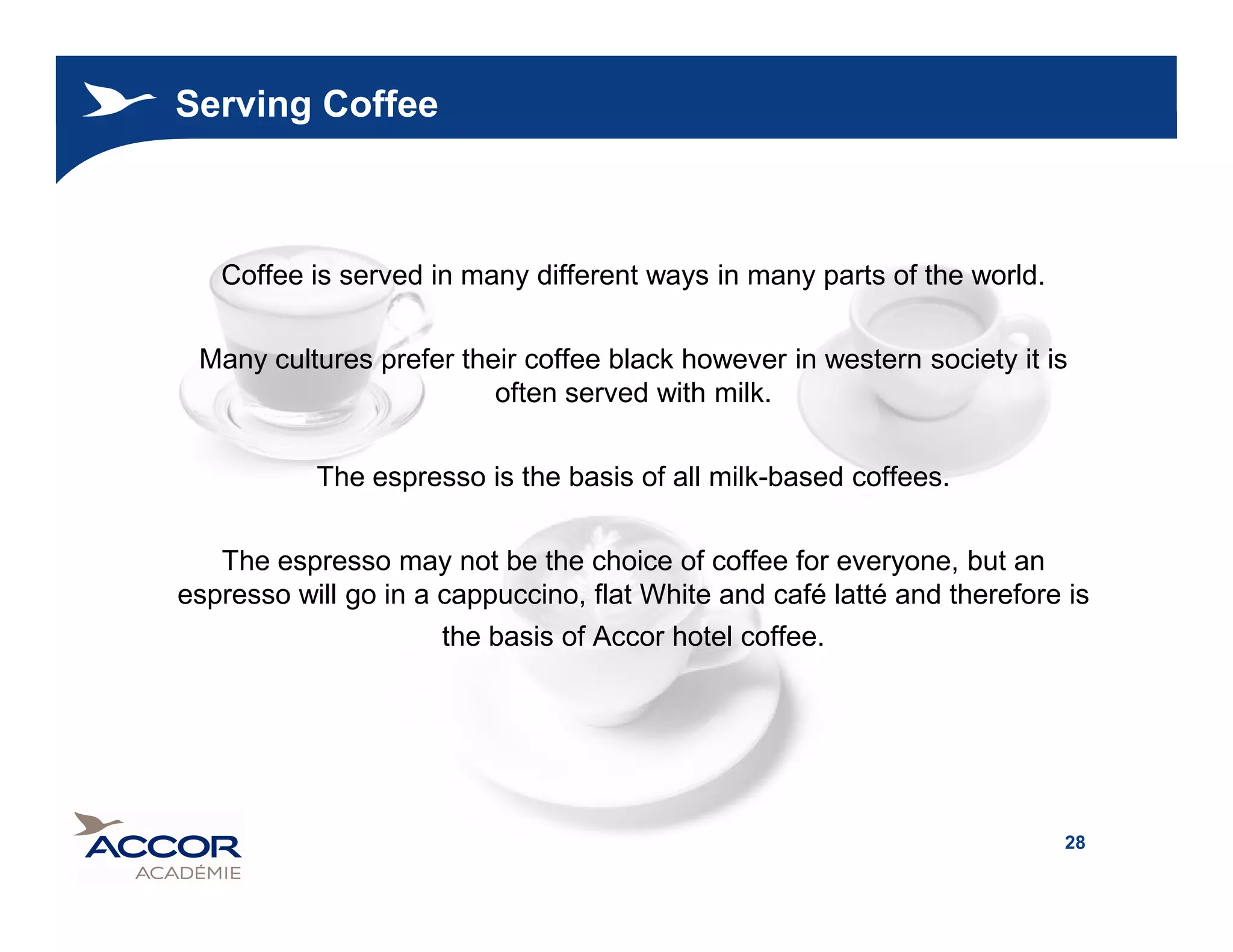 Espresso coffee training | PDF