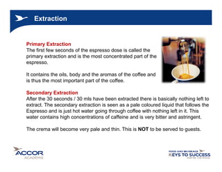 Espresso coffee training | PDF