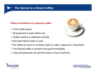Espresso coffee training | PDF