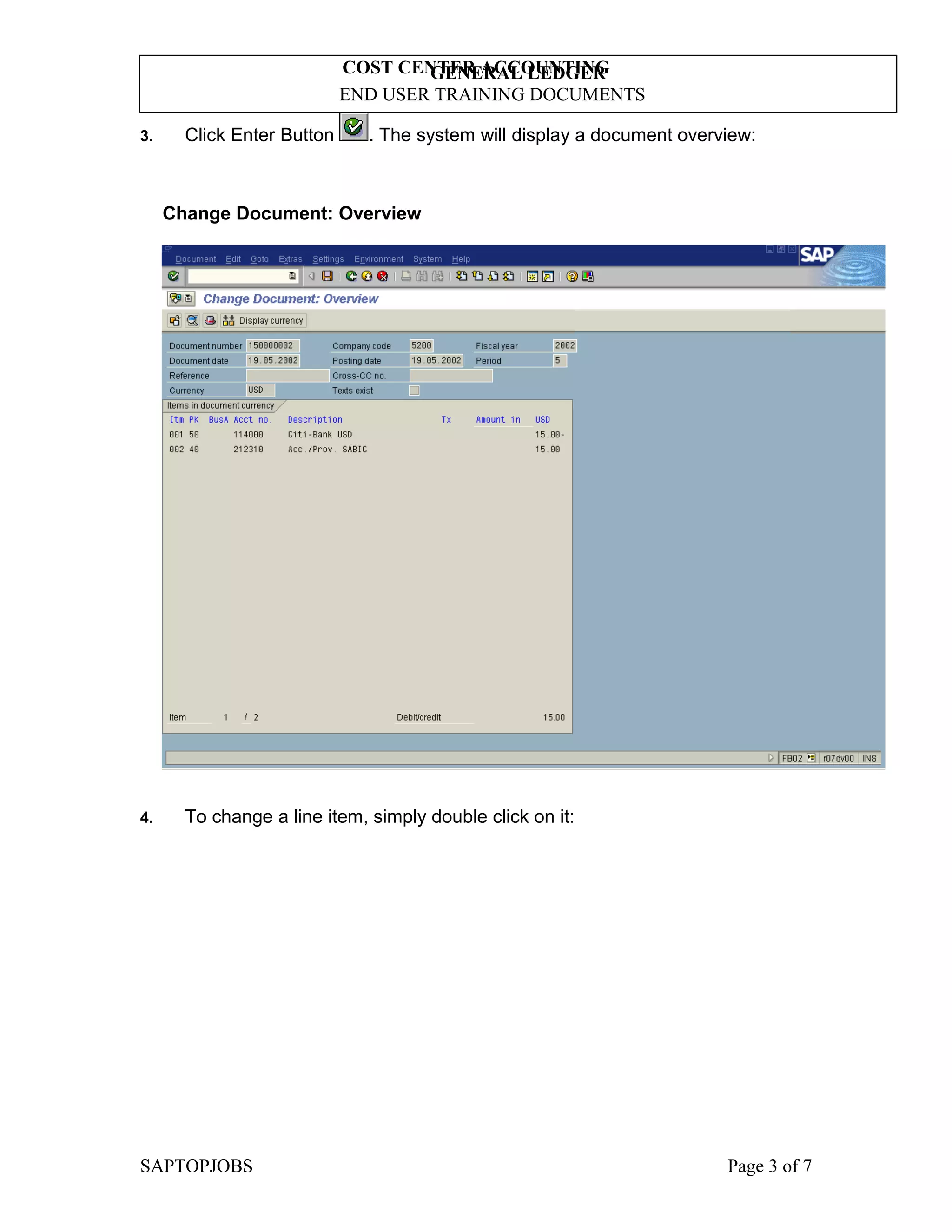 Fb02 gl document change | DOC