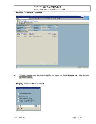 Fb03 gl document display | DOC