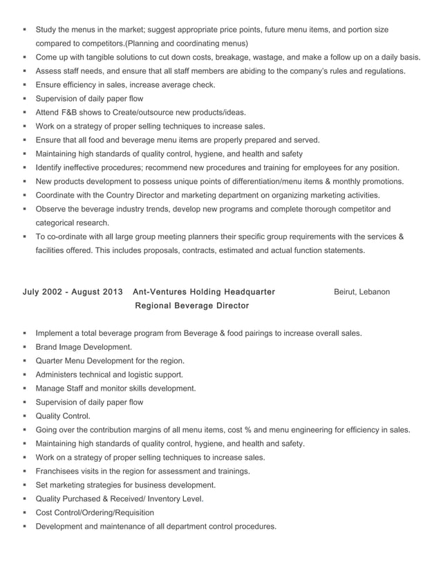 CV- Joe Hayek | DOC | Business Administration | Business