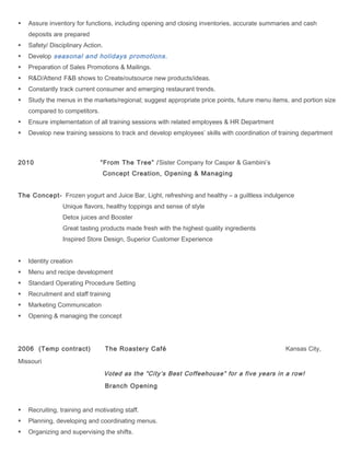 CV- Joe Hayek | DOC | Business Administration | Business