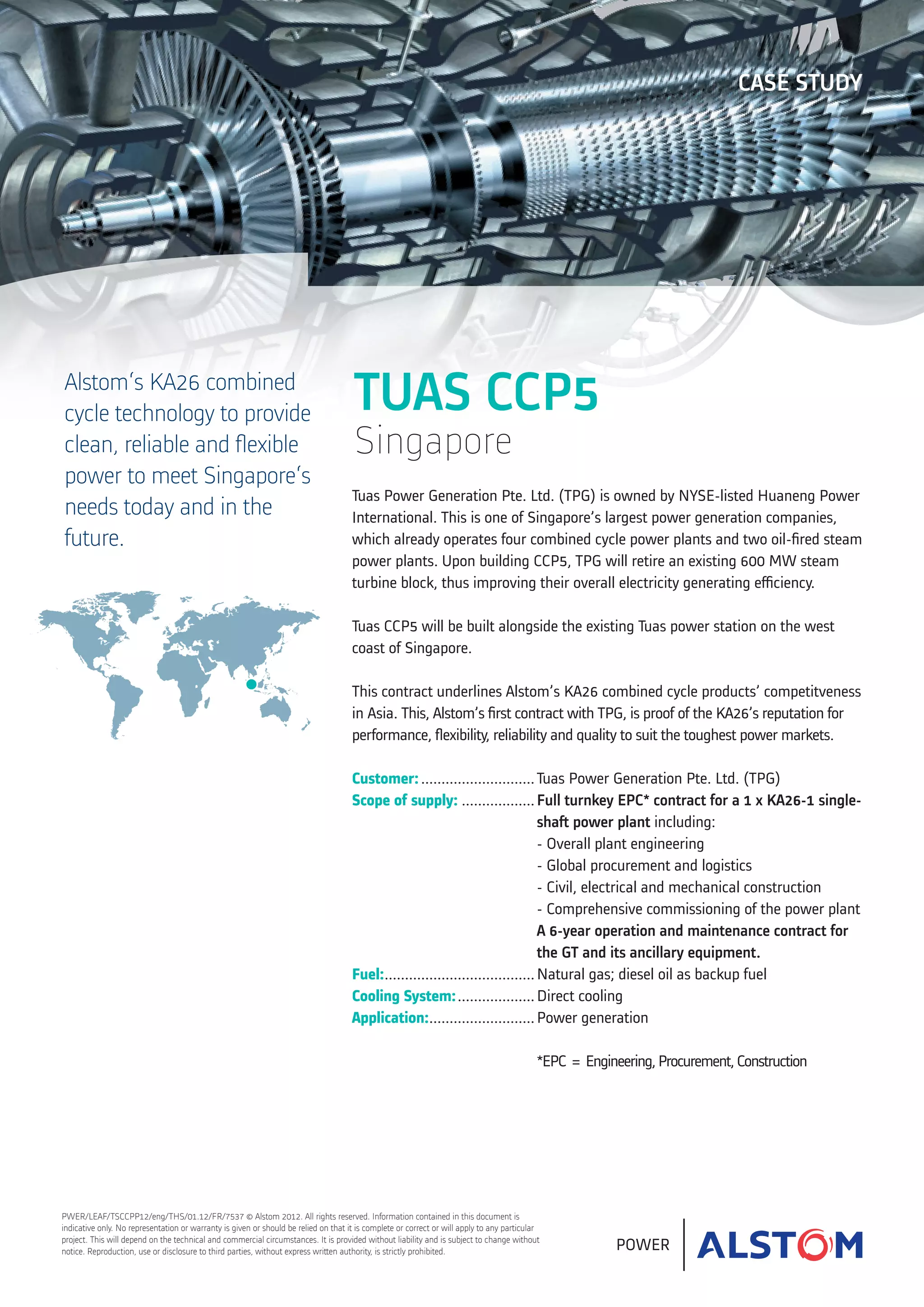 tuas-ccp5-singapore-ka26-gas-combined-cycle-plant | PDF