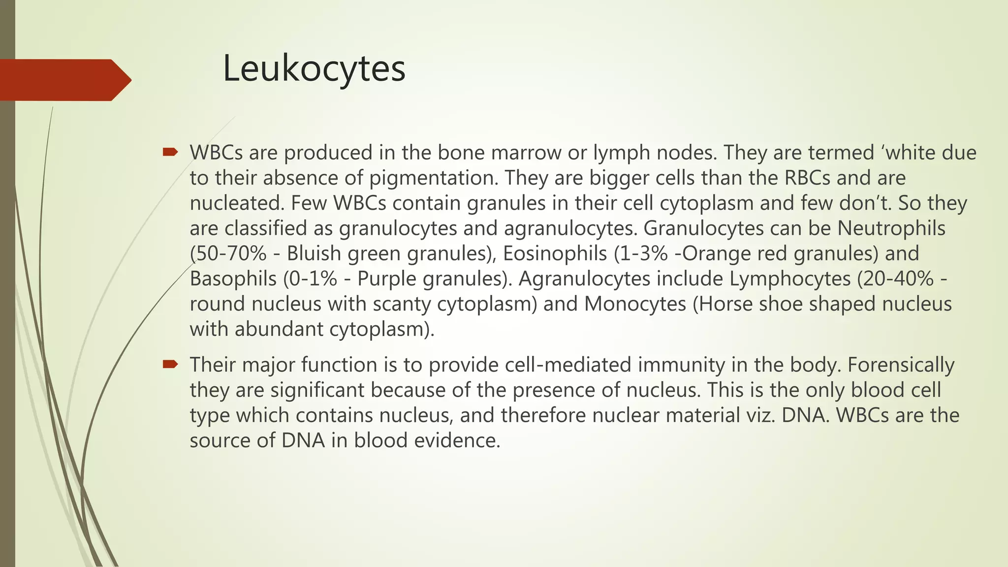 Forensic Biology - Biological evidences | PPTX