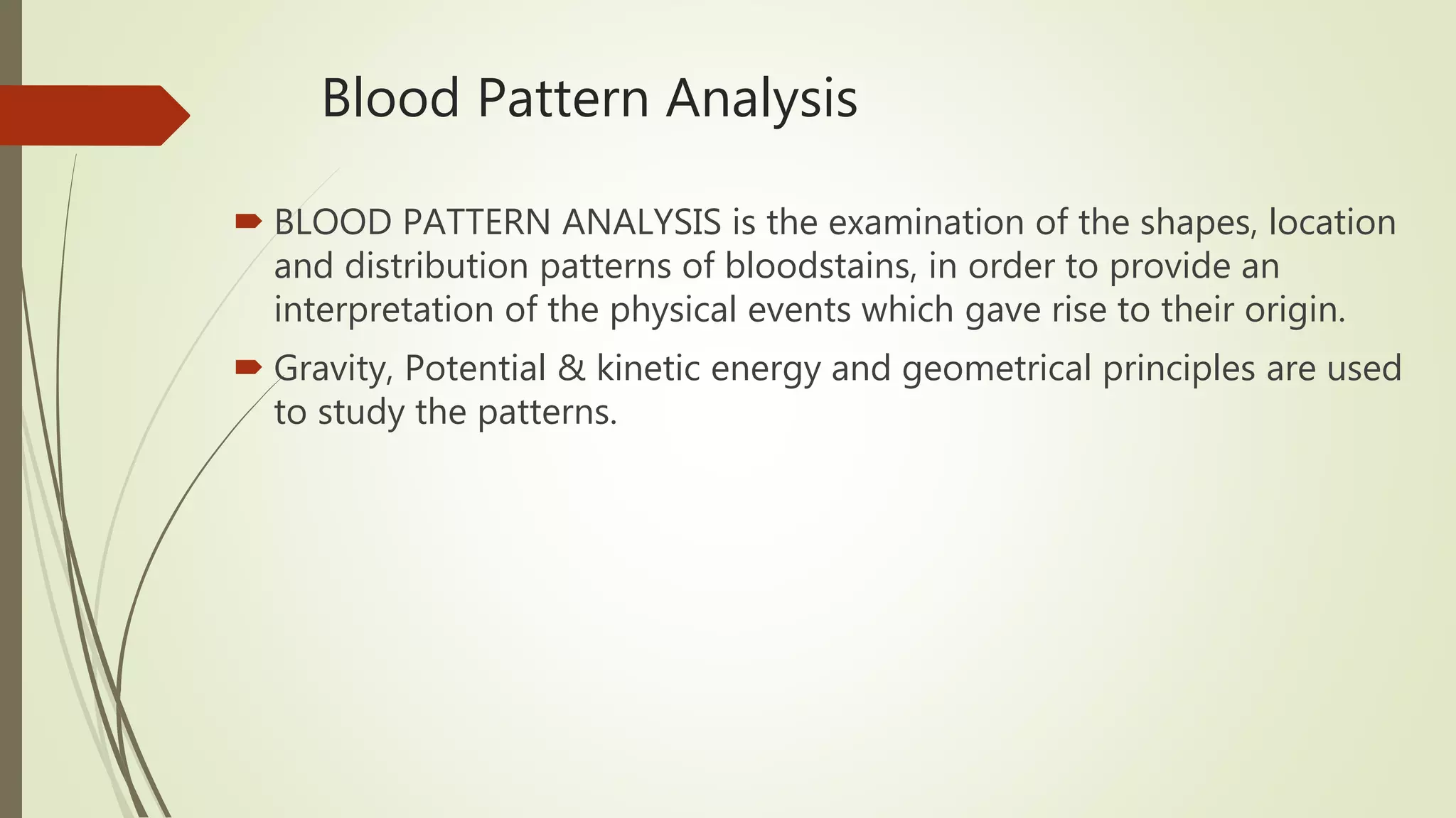 Forensic Biology - Biological evidences | PPTX | Blood Disorders ...