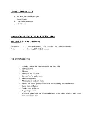 Sujith CV | DOCX