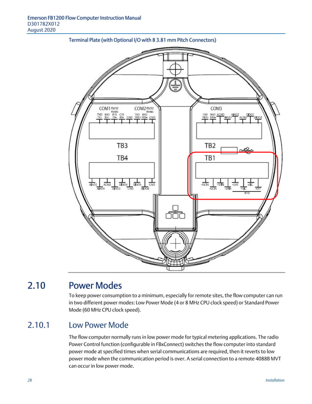 Fb1200 instruction manual | PDF