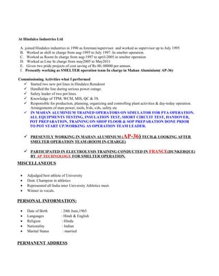 vkm-resume | PDF