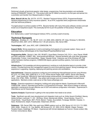 resume 12 | PDF | IT and Internet Support | Internet