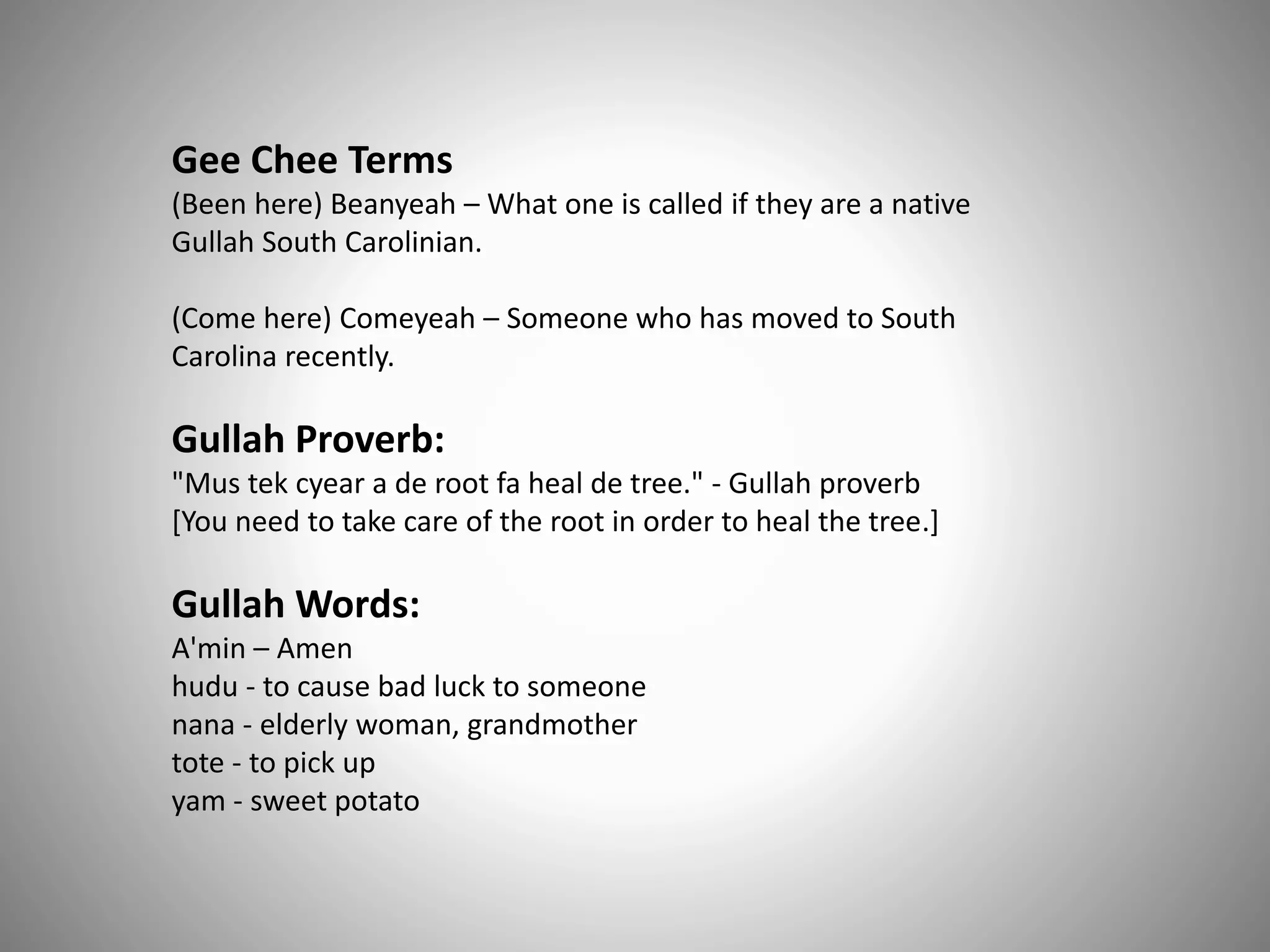 Southern Talk Slides 2 | PPTX