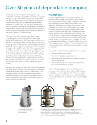 Flygt Submersible Pumps | PDF