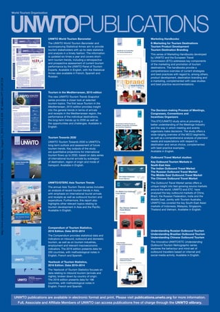 UNWTO Tourism Highlights- 2016 Edition | PDF