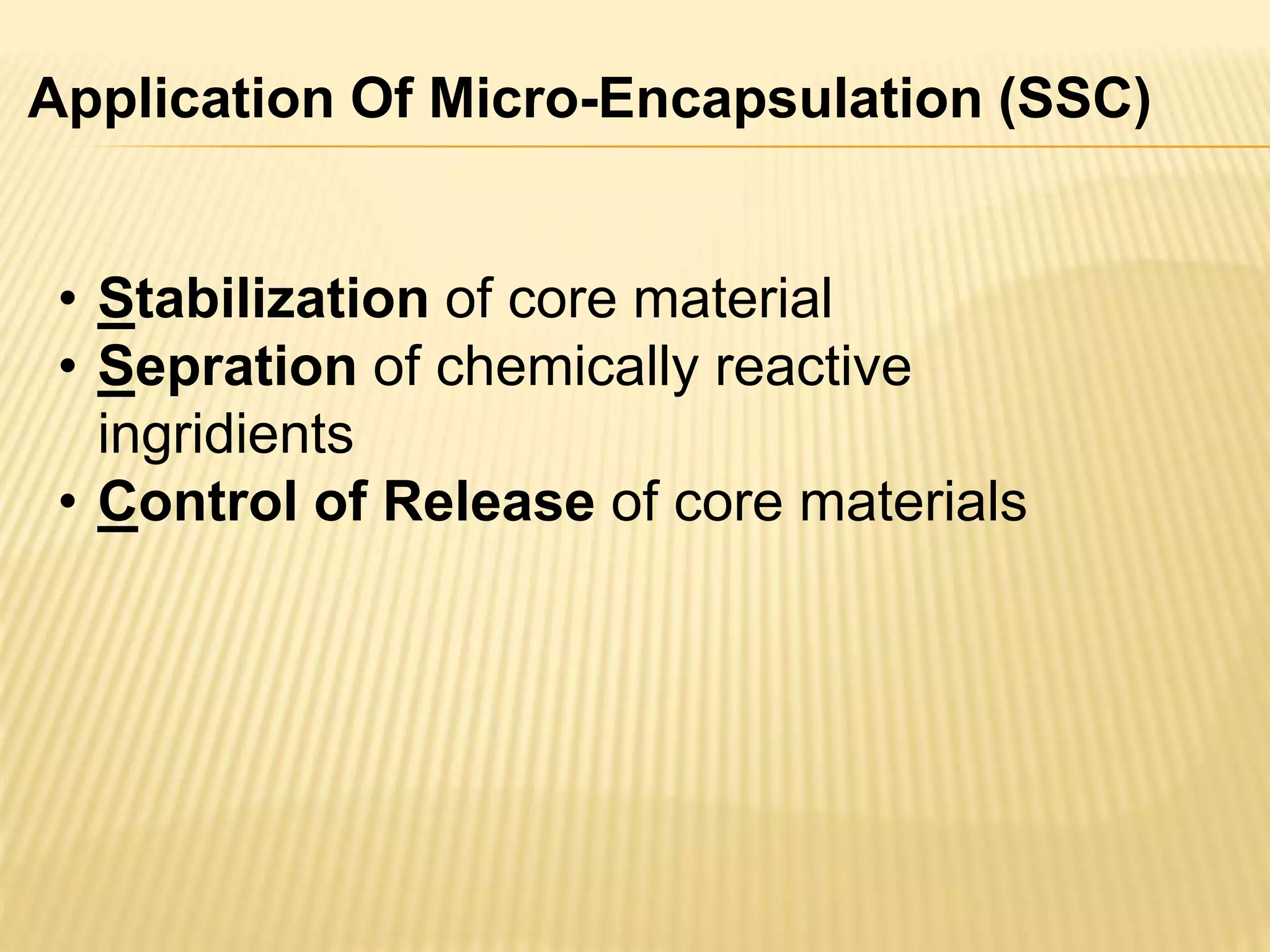 Microencapsulation_000 | PPTX