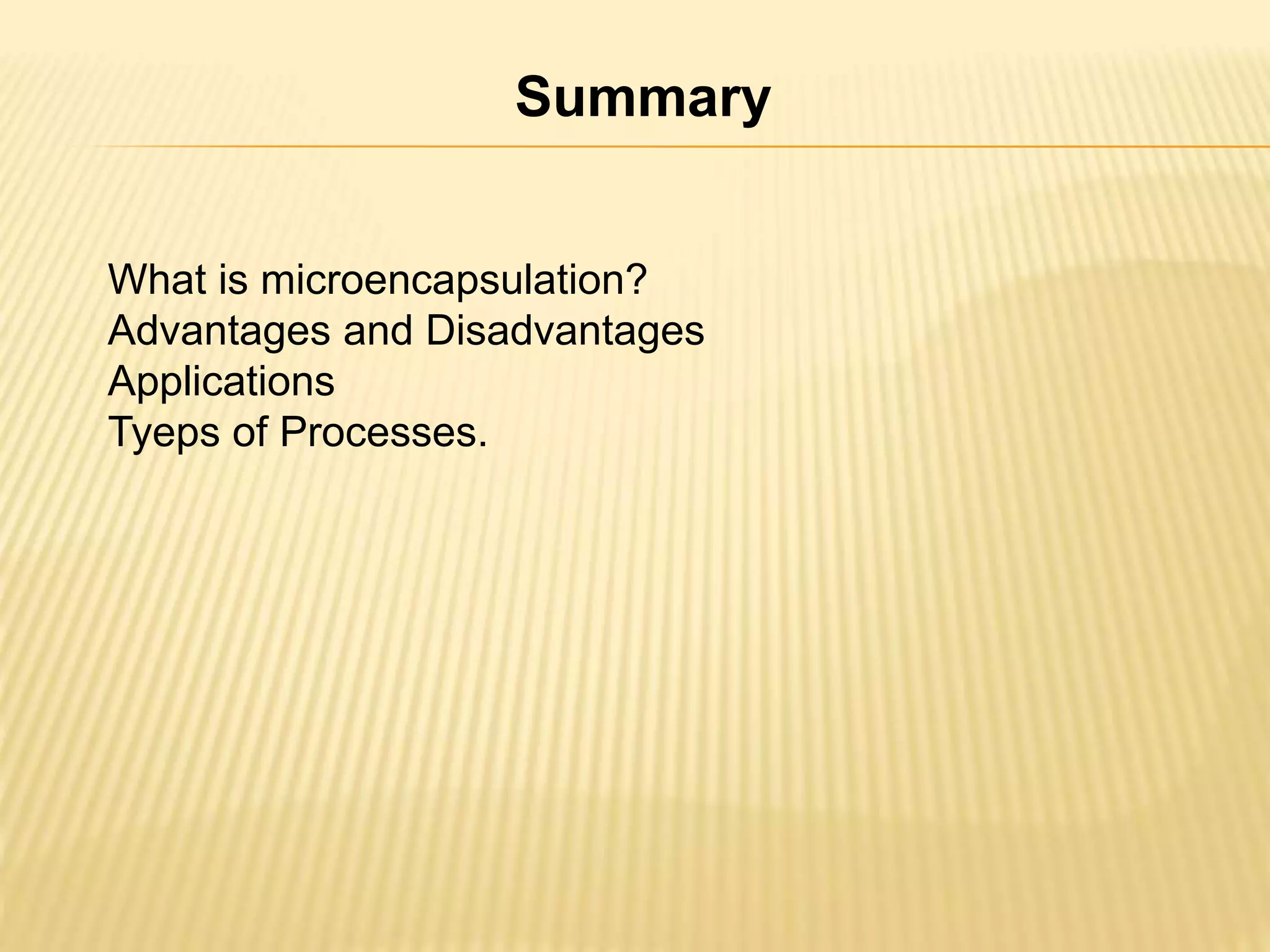 Microencapsulation_000 | PPTX
